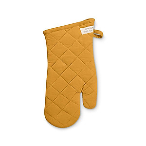 Full Circle Kind Collection Plant-Dyed Organic Cotton, Oven Mitt, Turmeric