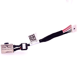 Deal4GO DC Power Jack Cable Charging Port Harness Replacement for Dell XPS 15 9550 9560 9570 P56F/ Precision 5510 M5510 M5520 064TM0 DC30100X200