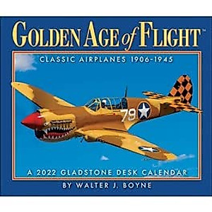 2024 Golden Age of Flight Calendar with 2 Free Year Planners (20 Dollar Value)