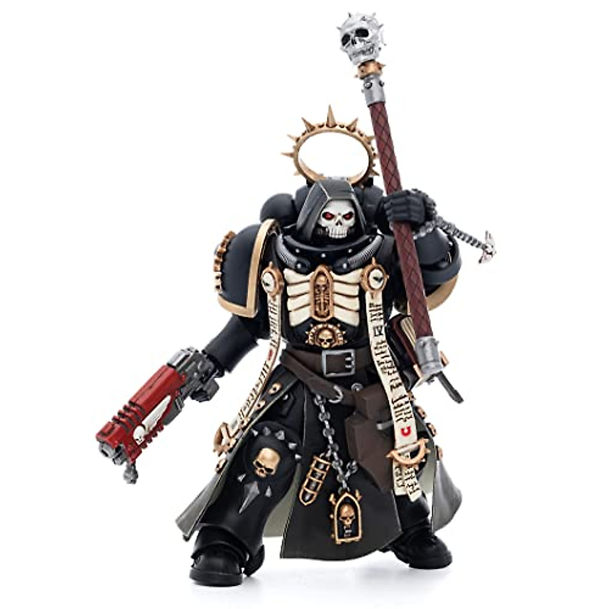 HiPlay JoyToy Warhammer 40K Ultramarines Primaris Chaplain Brother Varus 1:18 Scale Collectible Action Figure