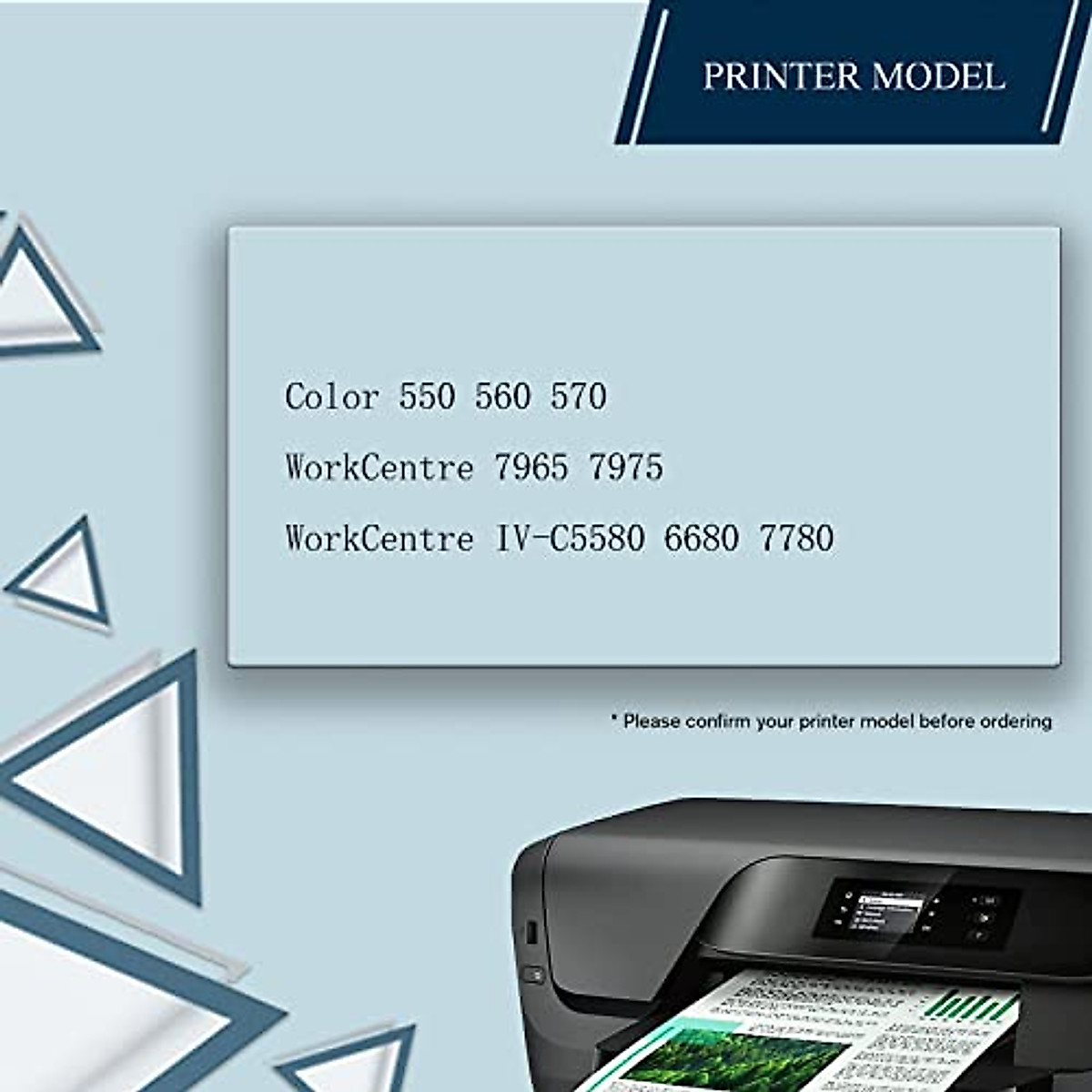 MOHLOM Compatible Drum Unit for Xerox Color 550 560 570 C5580 C6680 C7780 Printer Image Drum Cartridge Photoconductor Unit Magenta