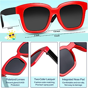 Tepsmigo Kids sunglasses bulk, Kids Sunglasses Party Favor, 24Pack Neon Sunglasses with UV400 Protection for Kids, Boys Girls Age 3-8, Goody Bag Favors, Great Gift for Pool, Birthday Party Supplies