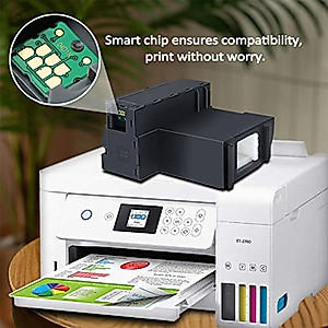 LiTuhorse T04D1 T04D100 Ink Maintenance Box for ET-15000 ET-4750 ET-4760 ET-3750 ET-3760 ET-2760 ET-3700 ET-3710 ET-3830 ET-3850 ET-4850 WF-2860 ET-5170 ET-M1000 ST-3000 XP-5100 Printers 2-Pack