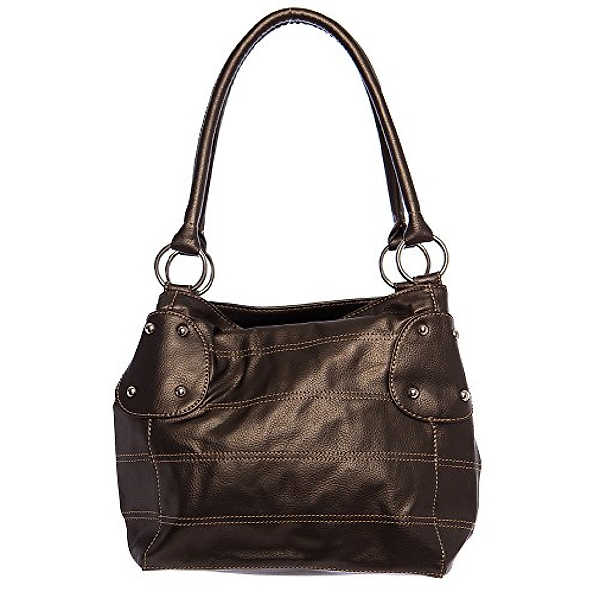 Handbags For All Classical Semi-Bucket Tote Shoulder Handbag