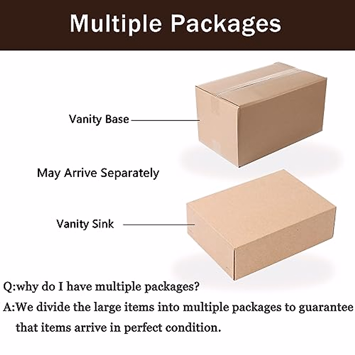 Ymlpre Floating Bathroom Vanity 36 Inch, Wall Mounted Bathroom Cabinet Sink Combo Set with 2 Doors, Ceramic Basin Sink Float Mounting Bathroom Vanity Cabinet for Washroom, 36 Inch Light Oak