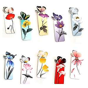 12 Pcs Butterfly Bookmarks, Beautiful Birthday Gift Cute Bookmark