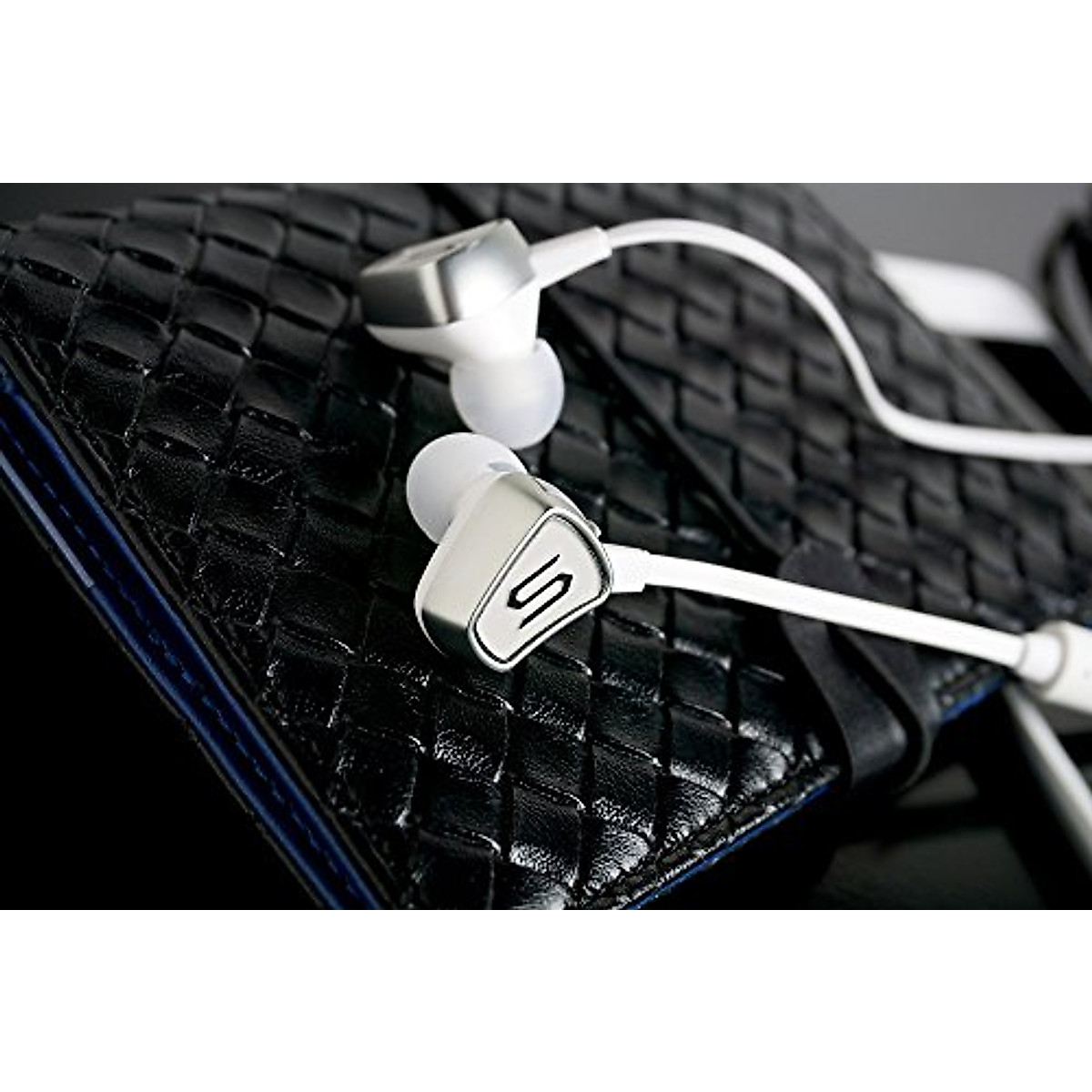 Soul Electronics Bluetooth Wireless Impact High Efficiency Earphones, White (SI08WH)