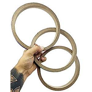 Bonka Bird Toys Chew Bagels Foraging Chew Foot Toy Beak Feet (2109 pk3)