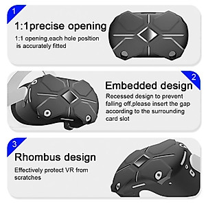 Suitable for Oculus Quest 2 host protective cover anti-fall shock-proof dust helmet cover VR glasses accessories