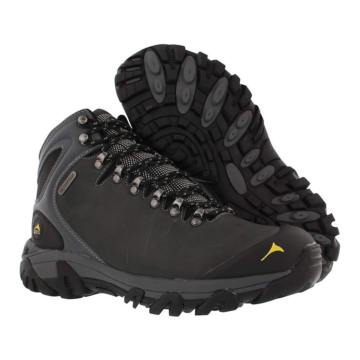 Pacific Mountain Men's Hiking Boots, Asphalt, 11.5