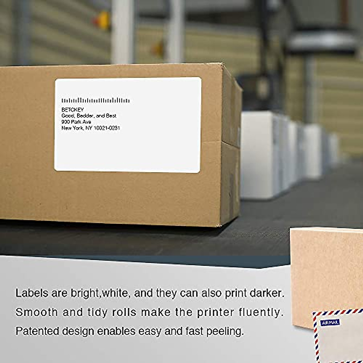Dymo 1744907 Labelwriter Shipping Labels, 4 X 6, White, 220 Labels/Roll