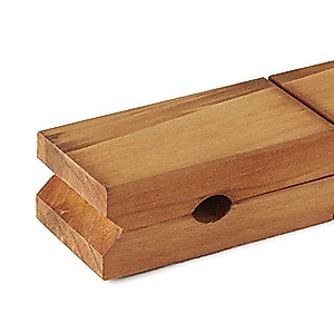 The Lakeside Collection Jumbo Clothespin Towel Holder Wall Hook - Farmhouse Bathroom Accent