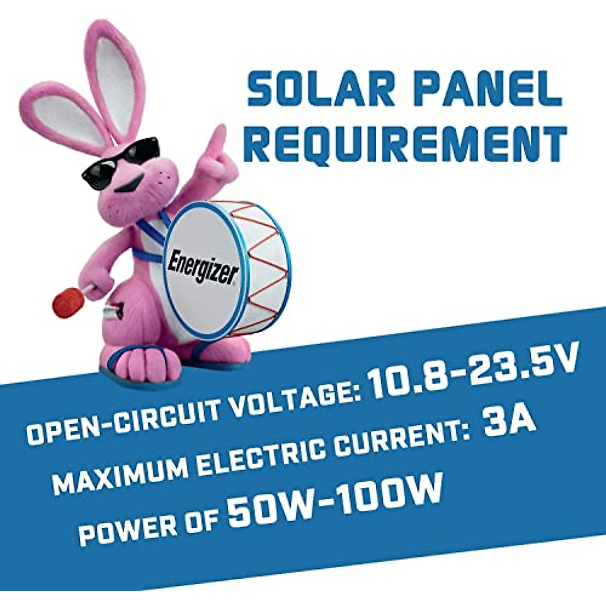 Energizer Portable Power Station PPS320 320Wh LiFePO4 Battery 110V/300W Pure Sine Wave AC Outlet PD100W Fast Charging Solar Generator