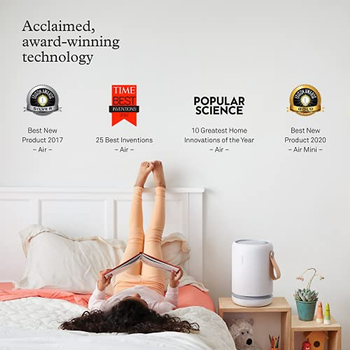 Molekule Air and Air Mini+ - Multi-Space Air Purifier Bundle