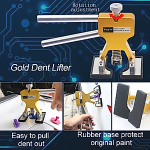 Anyyion 98pcs Paintless Dent Repair Kits,Car Body Dent Repair Tools Hail dent Removal Kit for Car Hail Damage Dent & Ding Remover（Full Set Starter Set Kits）