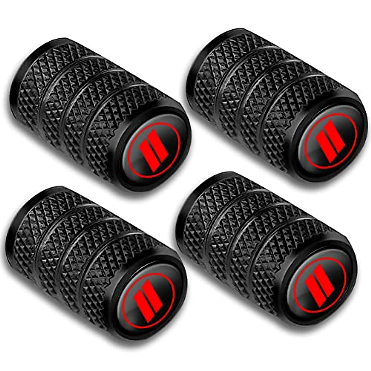 4PCS Car Tire Valve Caps for Dodge Challenger Charger SRT Avenger Dakota RAM,Anti-Rust Anti Dust Valve Stem Cover,Universal for Cars Trucks Motorcycles and Bikes