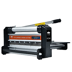 KS EAGLE Built-In Precision Angled Laminate Floor Cutter Vinyl Flooring Cutter 13" Blade Length 21" Extended Handle Fixed Fence
