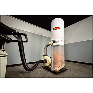 Shop Fox W1666-2 HP Dust Collector,White