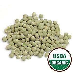 Sweet Green Pea Sprouting Seeds Organic 1 Lb (453 G) - Starwest Botanicals