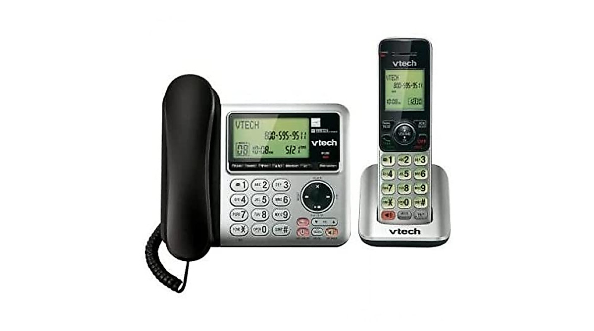 VTech CS6649 Corded/Cordless Phone System - Stay Connected