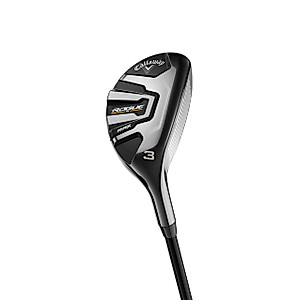 Callaway Golf 2022 Rogue ST Max Hybrid (Left Hand, Graphite Shaft, Regular Flex, 4 Hybrid),Silver