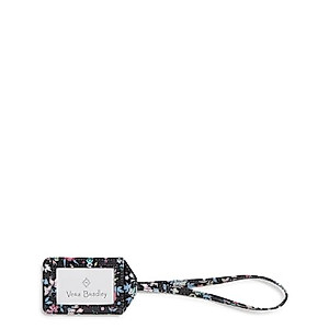 Vera Bradley Women's Cotton Luggage Tag Travel Accessory, Botanical Ditsy, One Size