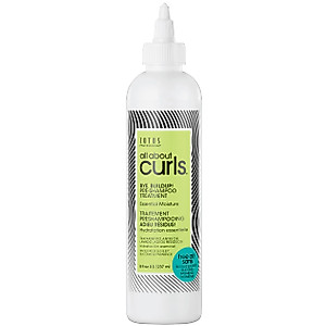 ALL ABOUT CURLS Bye, Buildup! Pre Shampoo Treatment | Curly Hair Products | Essential Moisture | Gentle Cleansing | All Curly Hair Types | Vegan & Cruelty Free | Sulfate Free | 8 Fl Oz