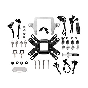 Lian-li Ac Galahad Aio360 Rgb White Closed Loop All-in-one Cpu Cooler