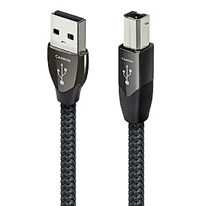 AudioQuest Carbon USB A to USB B Cable - 4.92 ft. (1.5m)