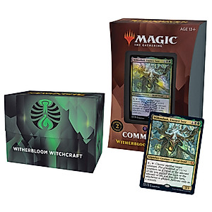 Magic: The Gathering Strixhaven Commander Deck Bundle – Includes 1 Silverquill Statement + 1 Prismari Performance + 1 Witherbloom Witchcraft + 1 Lorehold Legacies + 1 Quantum Quandrix