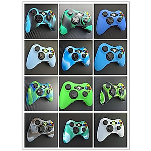 One Piece 1x for Xbox 360 Remote Controller Silicon Protective Skin Case Cover (Red)