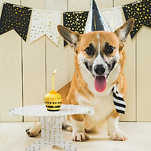 48 Pieces Honey Bee Cupcake Wrappers Reversible Bee Cup Cake Holder Honey Bee Scalloped Cupcake Holder Yellow and Black Stripes Cup Cake Wrappers, What Will It Be Gender Reveal Party Supplies