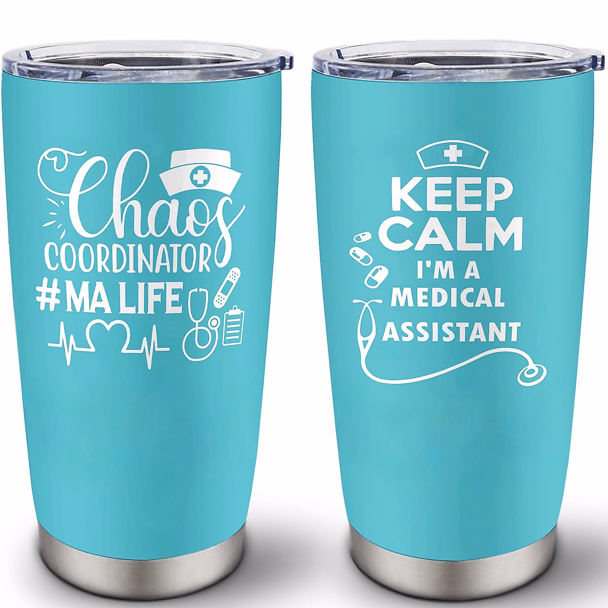 Louasedh Medical Assistant Gifts for Women, Medical Assistant Christmas Gifts, Gifts for Medical Assistants, Ma Appreciation Gifts, Best Medical Assistant Gifts 20 oz Tumbler