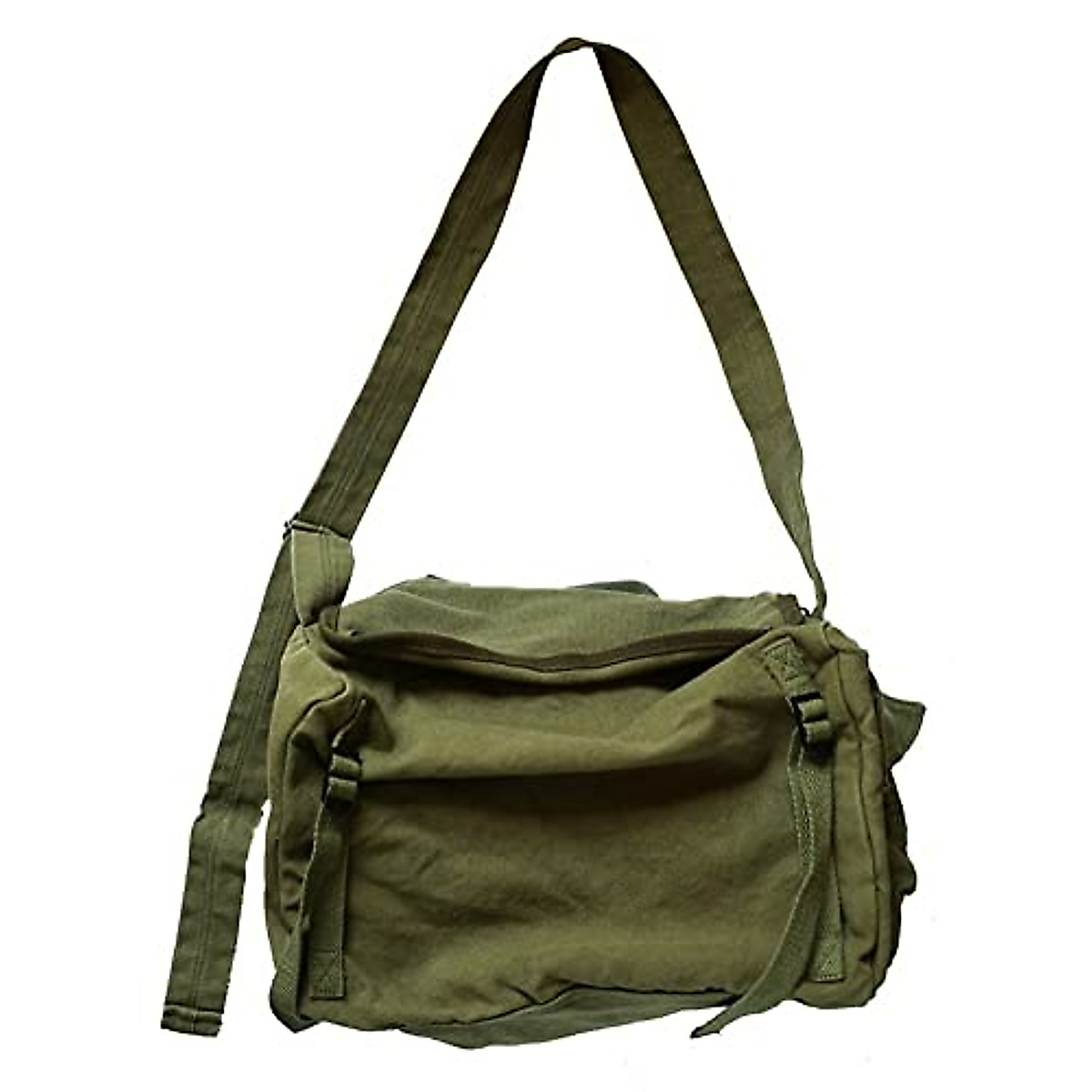 Trendy Canvas Hobo Bag for Women Men Sholder Bag Satchel Purse Large Messenger Bag Tote Handbag Adjustable Strap