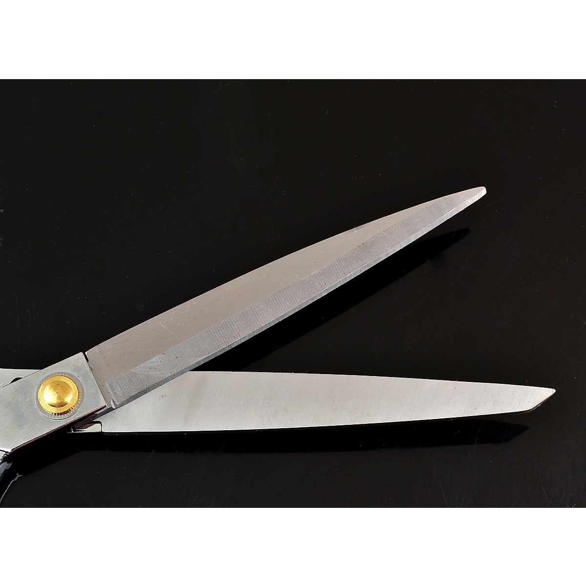 eZthings® Heavy Duty 10.5" Scissors For Cutting Fabric, Leather, and Raw Materials (10.5 Inch Silver)