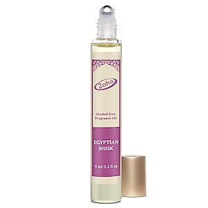 Zoha Egyptian Musk Oil Perfume for Women & Men, Roll On Perfume Oil and Egyptian Perfume Spray, Alcohol Free Skin Moisturizing Egyptian Oil Perfume