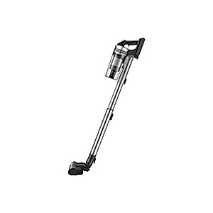 Samsung Jet 90 Cordless Stick Vacuum Long Lasting Battery and 200 Air Watt Suction Power, Complete with Telescopic Pipe, Titan Silver