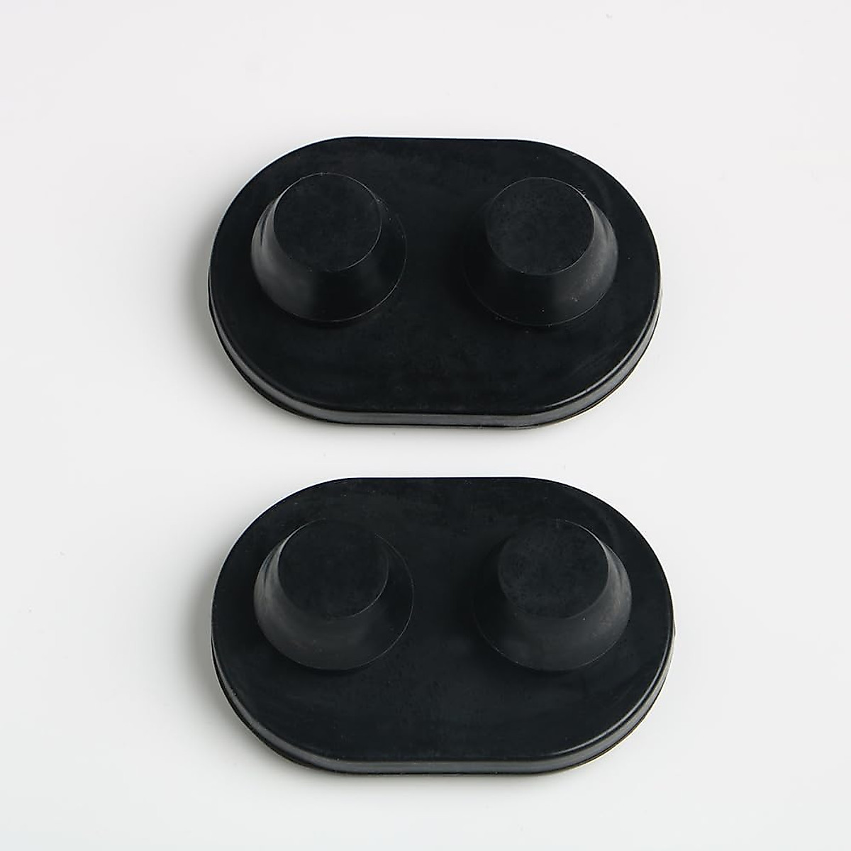 Hzaiwy 2PCS Cooler Rubber Feet Replacement for YETI,Non-Slip Cooler Rubber Feet for RTIC 45qt 65qt 110qt 145qt,Thickened Soft Rubber Feet Bottom for YETI (Black