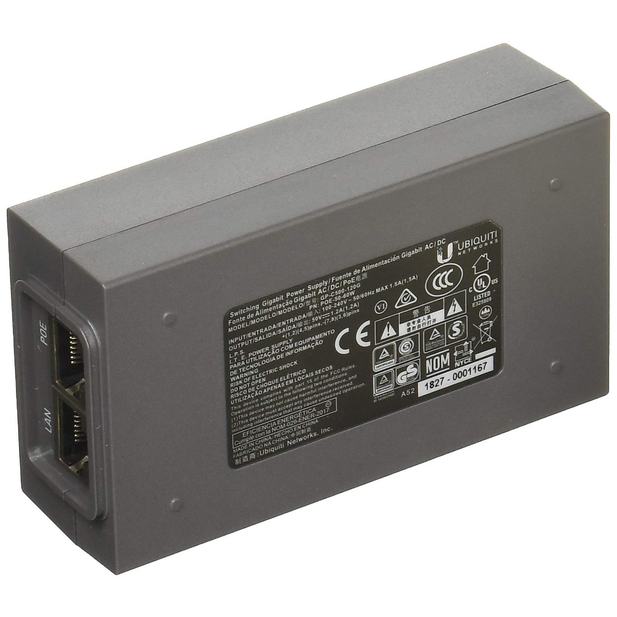 Ubiquiti Networks POE-50-60W POE External Injector