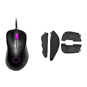 Cooler Master MM730 Wire Gaming Mouse Black, Adjustable 16,000 DPI, Palm|Claw Grip, PixArt Optical Sensor, Ultraweave Cable, PTFE Feet, RGB Lighting (MM-730-KKOL1)