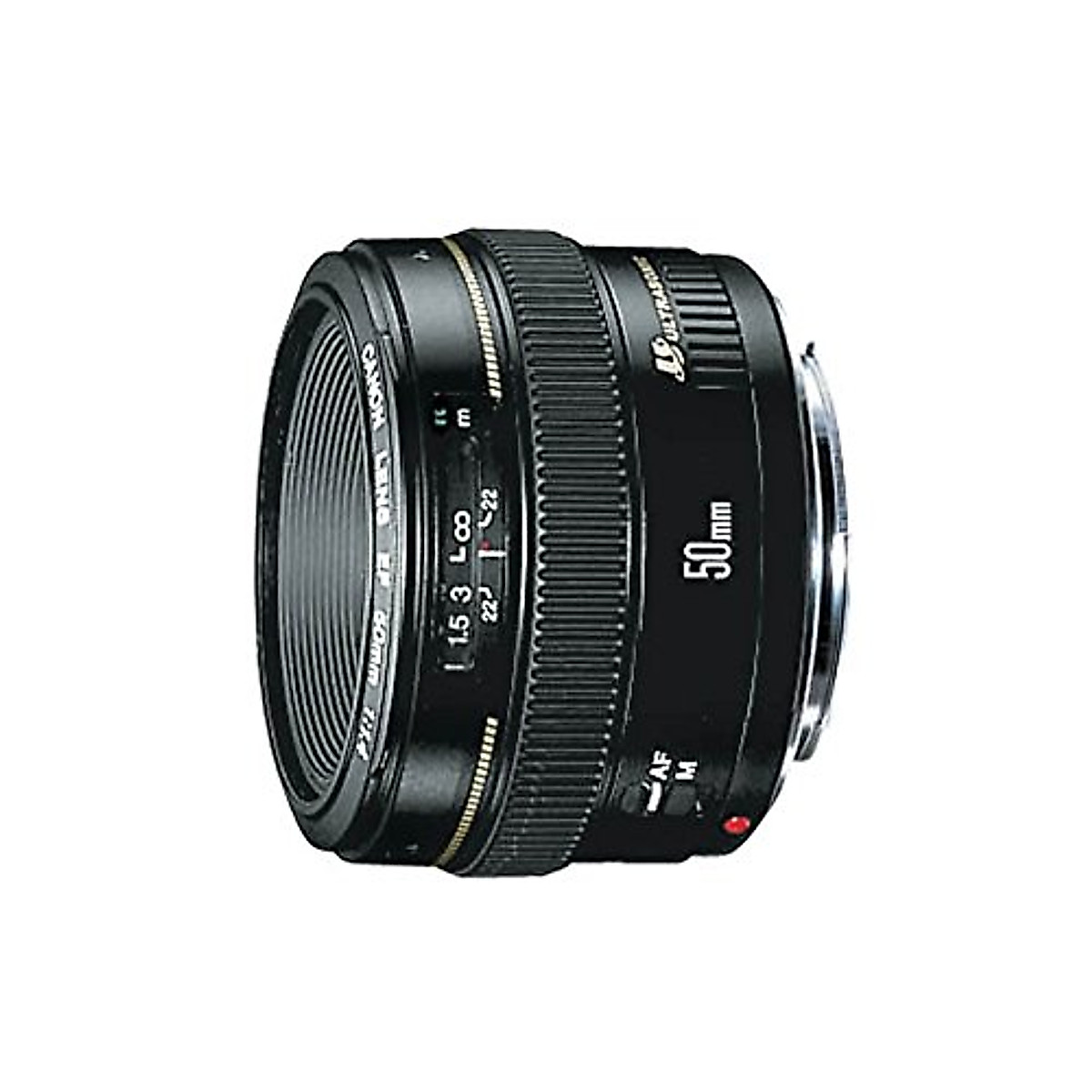 Canon EF 50mm f/1.4 USM Standard & Medium Telephoto Lens for Canon SLR Cameras - Fixed (Renewed)