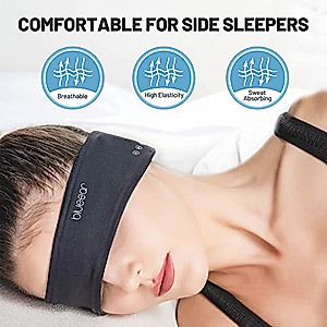 Bluetooth Headband Sleep Headphones Wireless V5.5 Sports Headband with Thin Stereo Speaker for Yoga Running Outdoor Indoor Sports and Travelling
