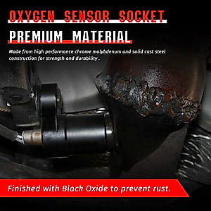 o2 sensor socket 7/8 o2 sensor socket 3/8-Inch Drive by 7/8-Inch (22 mm) Offset Oxygen Sensor Socket-Universal