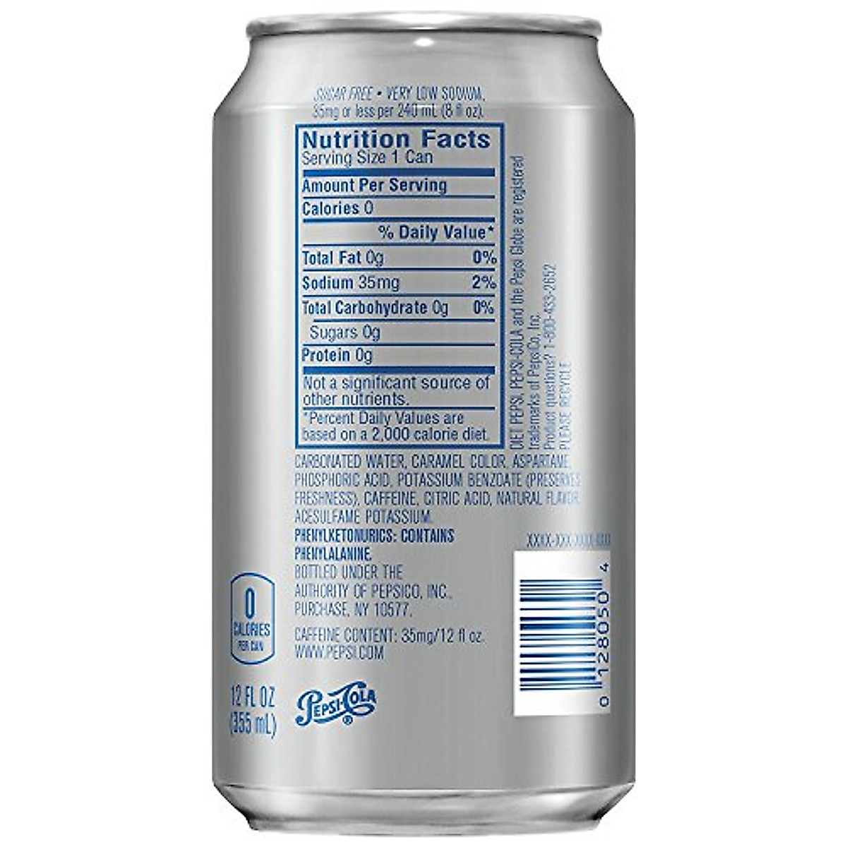 Diet Pepsi Cola Soda Pop, 12oz Cans (12 Pack)