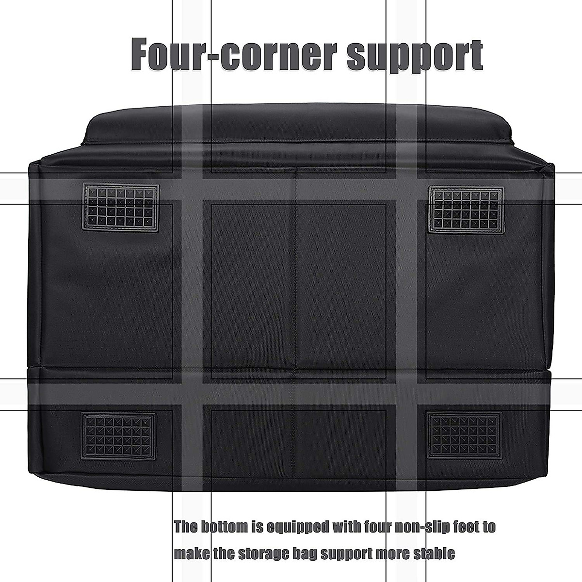 BUBM Desktop Gaming Computer Tower PC Carrying Case Travel Storage Bag for Tower Case, Monitor(Up to 27 inch), Keyboard and Mouse-Black