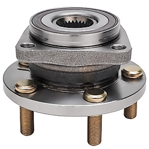 Detroit Axle - Front 2pc Wheel Bearing Hubs for 05-14 Subaru Outback Legacy, 2 Wheel Bearing and Hubs Assembly 2005 2006 2007 2008 2009 2010 2011 2012 2013 2014 Replacement