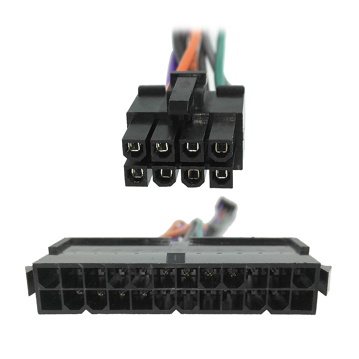 COMeap 24 Pin to 8 Pin ATX PSU Power Adapter Cable Compatible with DELL Optiplex 3020 7020 9020 Precision T1700 12-inch(30cm)