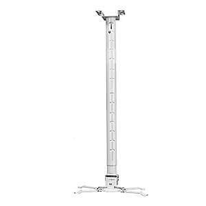 SCREENPRO Projector Mount Universal Full Motion Ceiling Bracket with Adjustable Height 33 inch to 59 inch, 22lb Max Weight and Extendable Arms Tilt Swivel Mount for Home and Office Projector