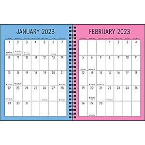 Positively Present 16-Month 2022-2023 Monthly/Weekly Planner Calendar: Wonderful Things Might Happen
