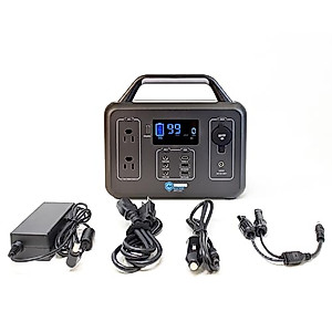 Portable Power Station | Massimo Back up Battery with Built-in AC/DC/USB Outlets | CPAP Power Supply, Solar Generator(Solar Panel Not Included) (300W)